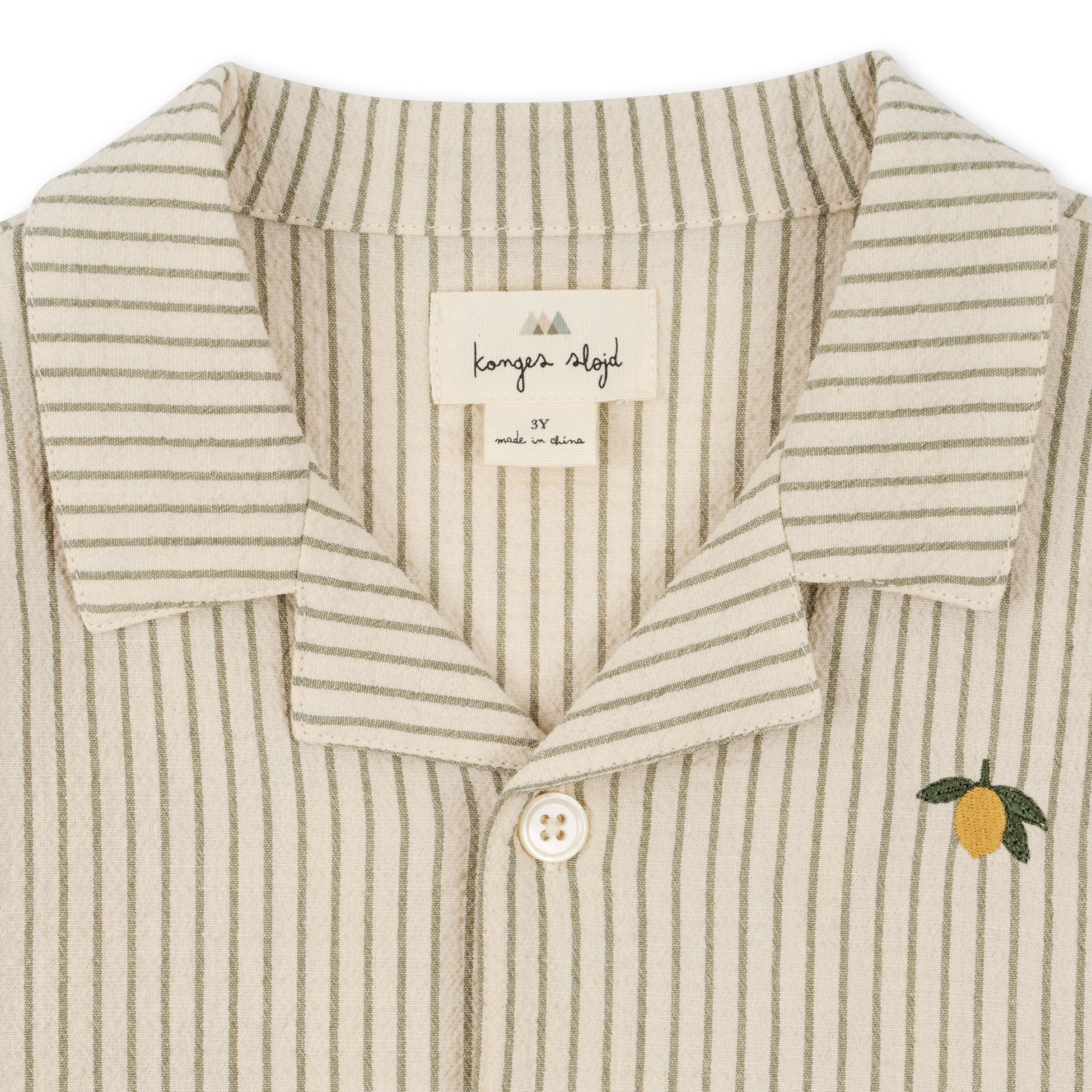 Elliot Shirt | Tea Stripe – Junie Grey
